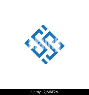 Letter W double line, square geometric symbol simple logo vector Stock ...