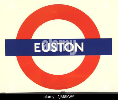 Northern Line train at Euston underground station in London Stock Photo ...