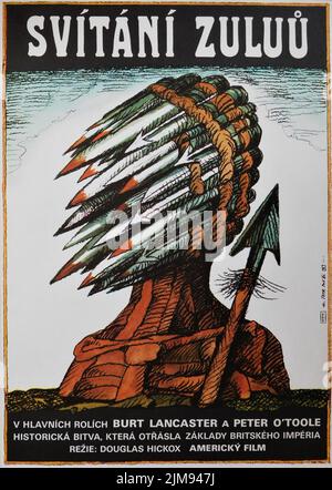 ZULU DAWN 1979 Samarkand film with Burt Lancaster and Anna Calder Stock ...