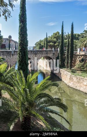 Torrent de sa Riera (River) Palma Majorca Spain Stock Photo - Alamy