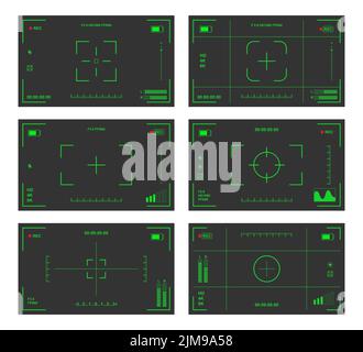 Weapon viewfinder cartoon illustration Stock Vector Image & Art - Alamy
