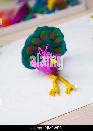 Handmade clay toy Stock Photo - Alamy