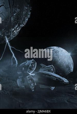 Alien planet, computer artwork Stock Photo - Alamy