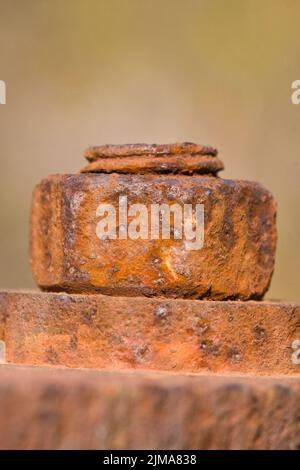 deep rust on metal surface Stock Photo - Alamy