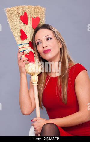 Origami for Valentine's Day - hearts made of paper on a white ...