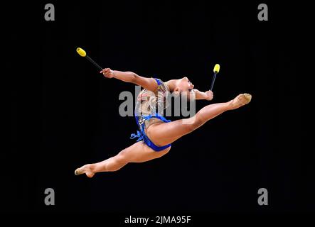 New Zealand's Paris Chin in the Individual All-Around - Final ...