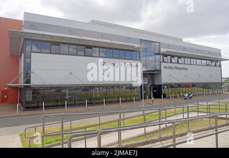 Glamorgan Archives, Leckwith Retail Park, Cardiff Stock Photo - Alamy