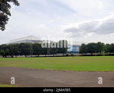 Canton RFC changing room, Jubilee Park, Cardiff Stock Photo - Alamy