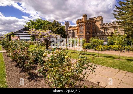 The Whitstable Castle and Gardens in Kent Stock Photo - Alamy