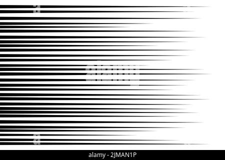 Horizontal speed lines for comic books. Manga, anime graphic speed ...