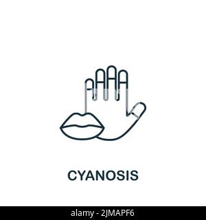 Dermatitis icon. Monochrome simple Allergy icon for templates, web ...