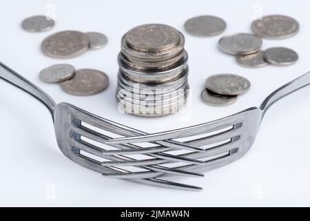 Conceptual imagination of financial greed Stock Photo - Alamy
