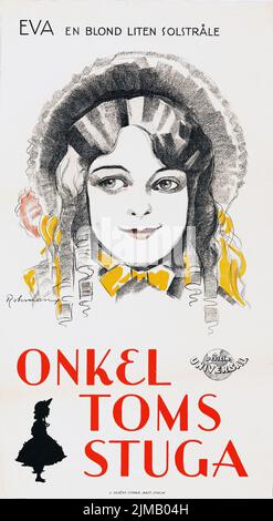 Uncle Tom's Cabin (Universal, 1928). Swedish film poster. Unkel Toms ...
