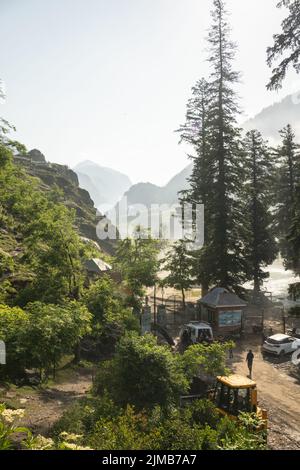 Pahalgam, a hill station in the north Indian state of Jammu and Kashmir ...