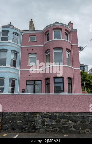 Colorful beautiful buildings in Bangor Stock Photo - Alamy