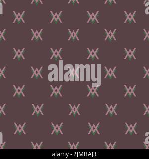 Modern rectangle masculine seamless geometric motif pattern, fabric ...