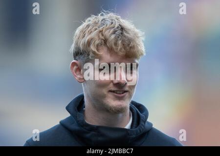 Jack Rudoni #8 of Huddersfield Town arrives ahead of the Sky Bet ...