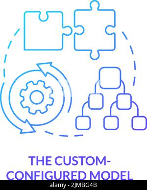 Custom configured model concept icon Stock Vector Image & Art - Alamy
