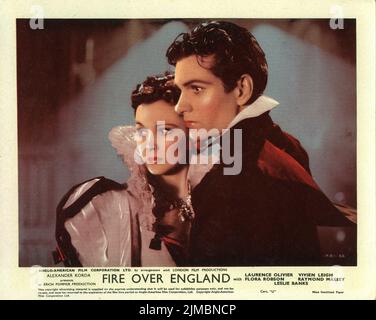 Vivien Leigh Film Fire Over England (1938) Characters: Cynthia Director ...