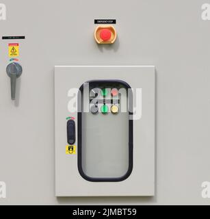 Electrical main distribution unit or electrical buttons switches with ...