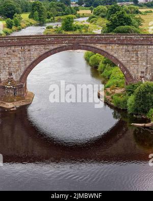 The Lower North water Bridge carrying the A92 Road between Arbroath and ...