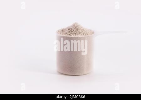 Creatine, food supplement to strengthen muscle fibers, with weight for ...