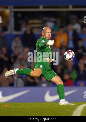 John Ruddy of Birmingham City in action during the Sky Bet Championship ...