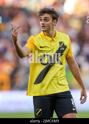 BREDA, NETHERLANDS - AUGUST 5: Kaj de Rooij of NAC during the Dutch ...