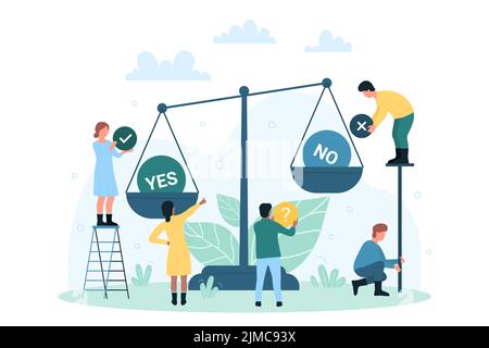 Plus and minus balance concept. Positive and negative symbol on a ...