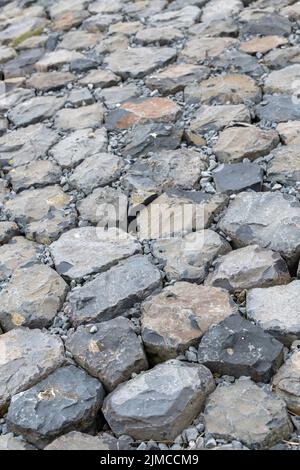 Outside Embankment lining of bricks in a sea wall Stock Photo - Alamy