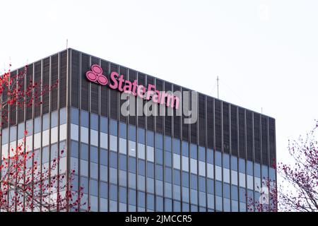 Bloomington, Illinois, USA - March 26, 2022: State Farm corporate ...