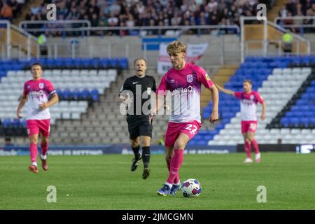 Jack Rudoni #22 of Huddersfield Town warms up for the game Stock Photo ...