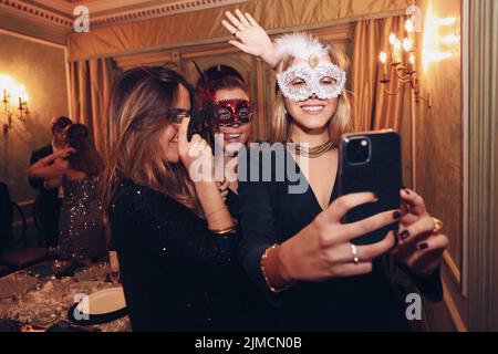 Masquerade Self - Portrait Stock Photo - Alamy