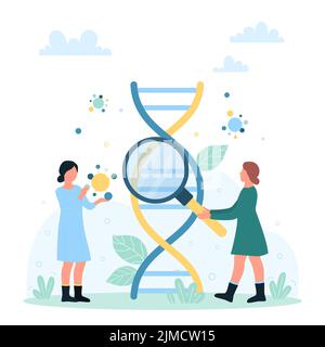 Genetic medical research process, investigation and search genes in ...