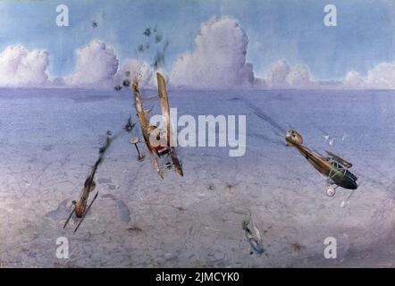 WW1 World War I - Victoria Cross VC Captain Albert Ball Stock Photo - Alamy