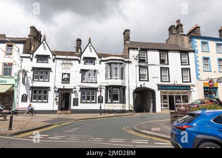 Clitheroe market Ribble Valley in Lancashire Stock Photo - Alamy