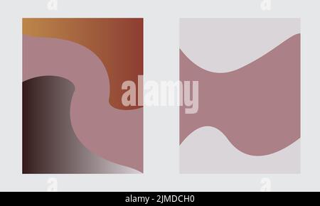 The two poster design templates for events and companies Stock Vector ...