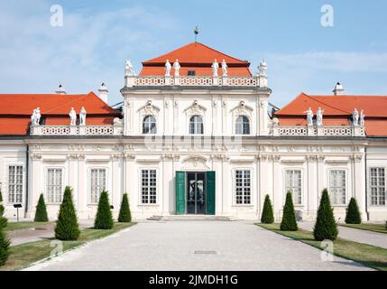 Belvedere complex, Vienna Stock Photo - Alamy