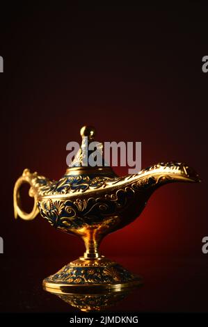 Magical Oil Lamp Stock Photo - Alamy