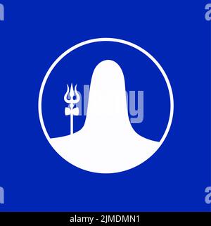 Lord Shiva Linga, Indian God of Hindu for Maha Shivratri festival of ...