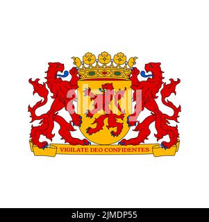 Coat of arms of the province of Netherlands, All Dutch regions emblem ...