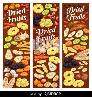 Pear, kiwi and pineapple dried fruits math game worksheet. Vector kids ...