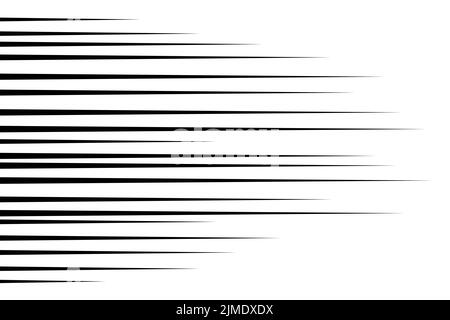 Horizontal speed lines for comic books. Manga, anime graphic speed ...