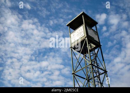 Steel tower for forest firefighting Stock Photo - Alamy