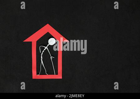 Seniors or old people feeling of isolation, social exclusion and ...