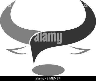 bull logo vector icon design Stock Vector Image & Art - Alamy