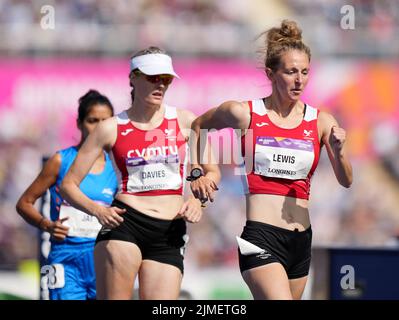 Wales Women's Bethan Lewis during a team run at Salford Community ...