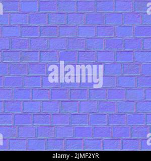 Normal map brick wall texture, normal mapping Stock Photo - Alamy