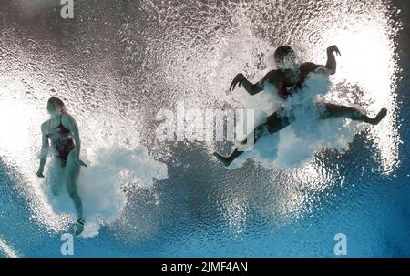 England’s Desharne Bent-Ashmeil in action during the Women’s 3m ...