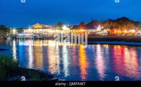 Views and scenes at murrells inlet south of myrtle beach south carolina ...
